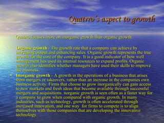 My Recent Works-Quatrro | PPT | Mergers and Acquisitions | Business ...