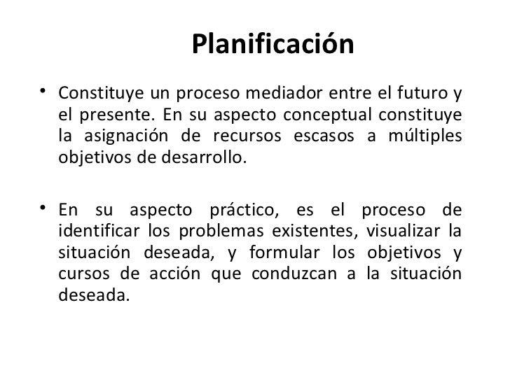 Proceso De Planificacion Que Es Definicion Y Concepto 2021 Images