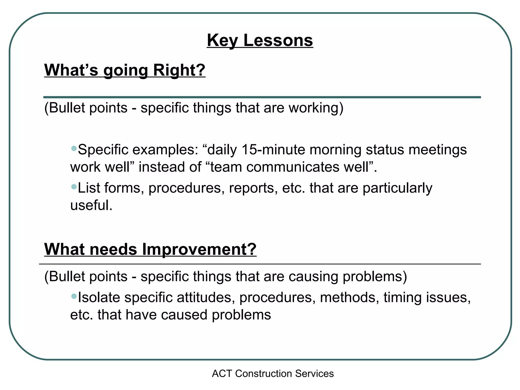 Riaa Follow Up | PPT