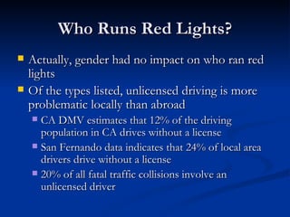 Red Light Camera Presentation | PPT