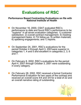 Rsc Cap Statement 2007 | PDF