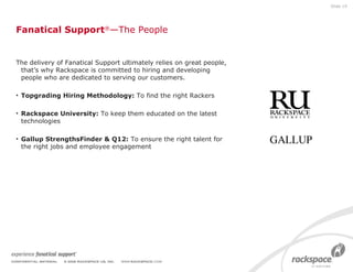 Rackspace Hosting Presentation | PPT