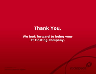 Rackspace Hosting Presentation | PPT