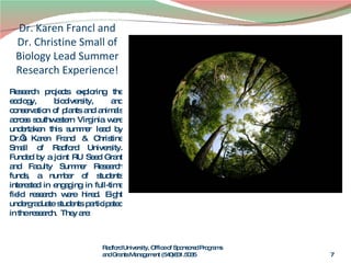 Radford's On The Move | PPT | Biological Sciences | Science