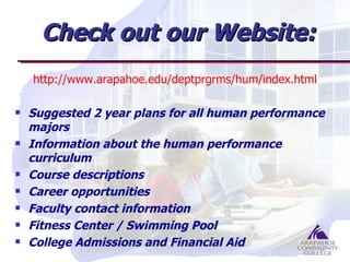 What is the Human Performance Program? | PPT