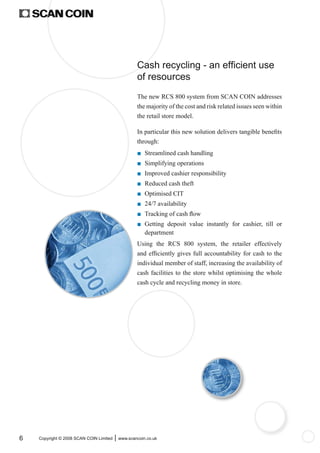Reducing Cost And Risk In Cash Handling | PDF