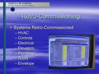 Retro Commissioning | PDF