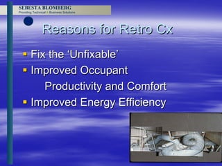 Retro Commissioning | PDF