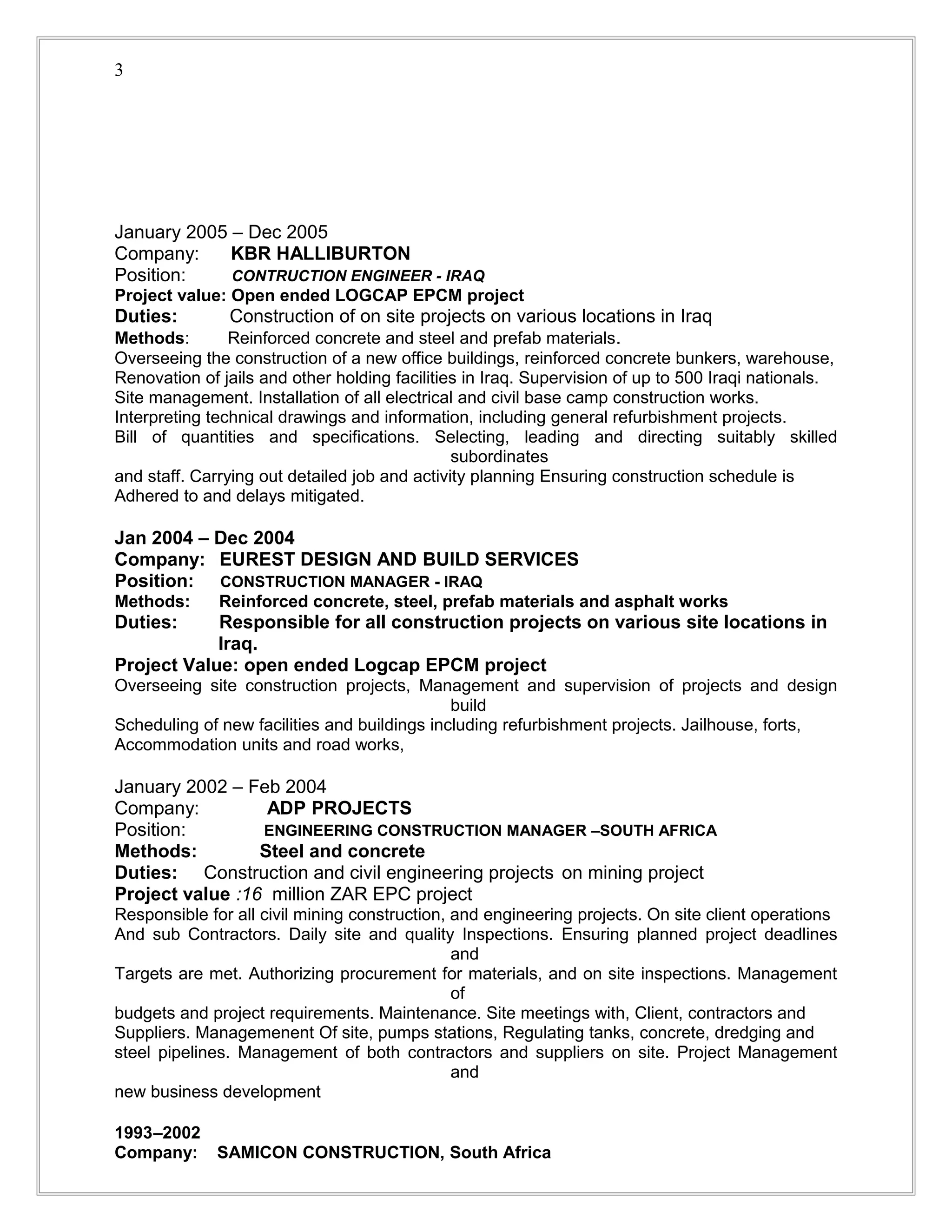 Robert W Kapp Resume | DOC