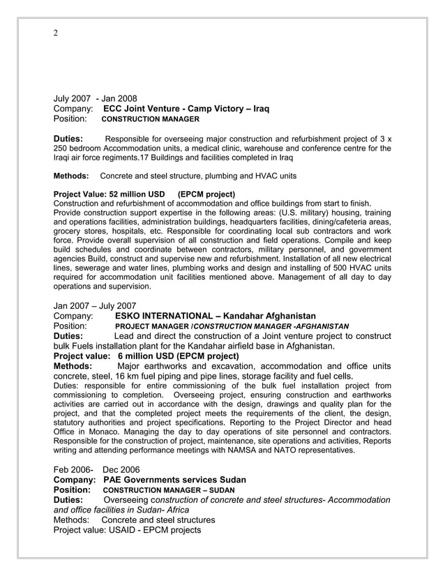Robert W Kapp Resume | DOC