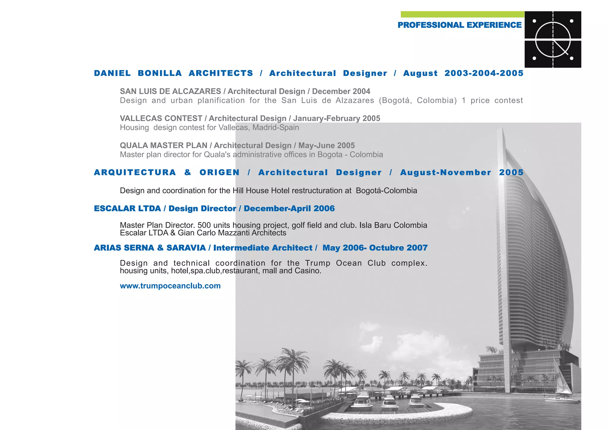 Rodrigo Montoya Architect Cv | PDF