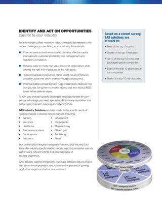 SAS Company Presentation | PDF