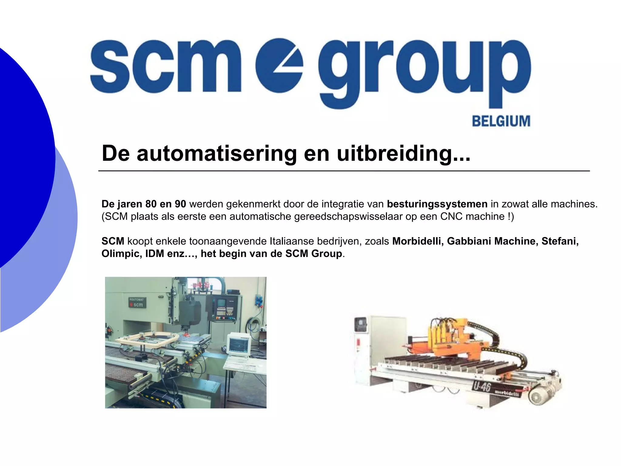 Scm Bedrijfspresentatie 2009 | PPT