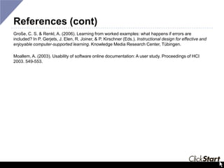 Embedded User Assistance Best Practices, Scott DeLoach, ClickStart | PPT