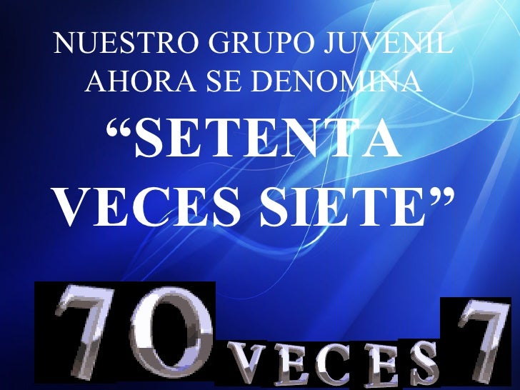 Setenta Veces Siete