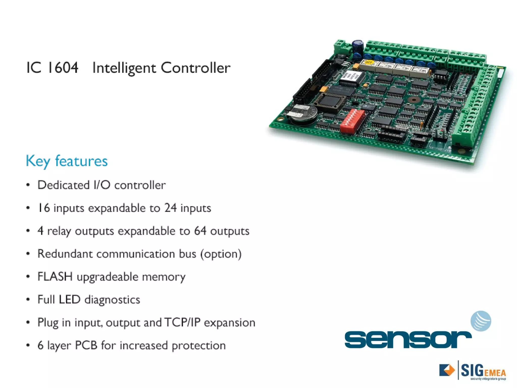Sig Sensor New Presentation June 2008 | PPT