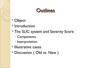 Slic System | PPT | Death, Injury, or Military Conflict | Sensitive Topics
