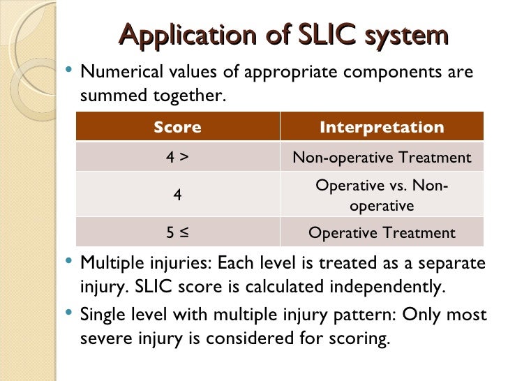Slic System