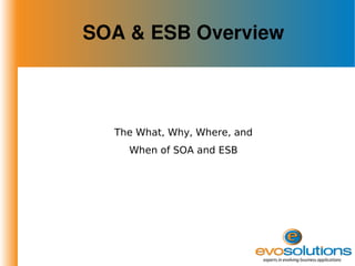 SOA & ESB Presentation | ODP