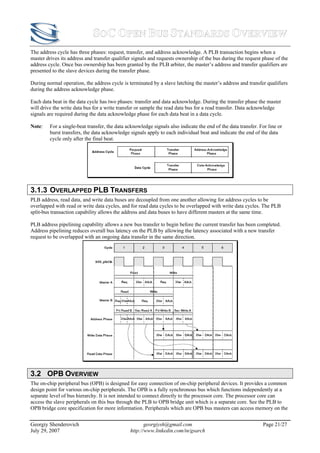 SOC/ASIC Bus Standards | PDF