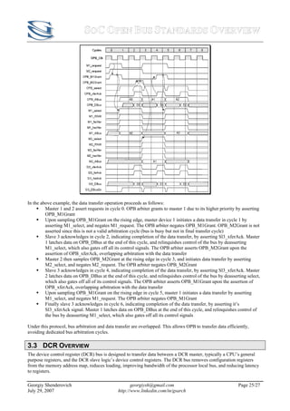 SOC/ASIC Bus Standards | PDF