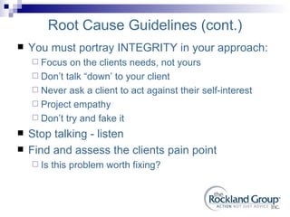Root Cause Analysis | PPT