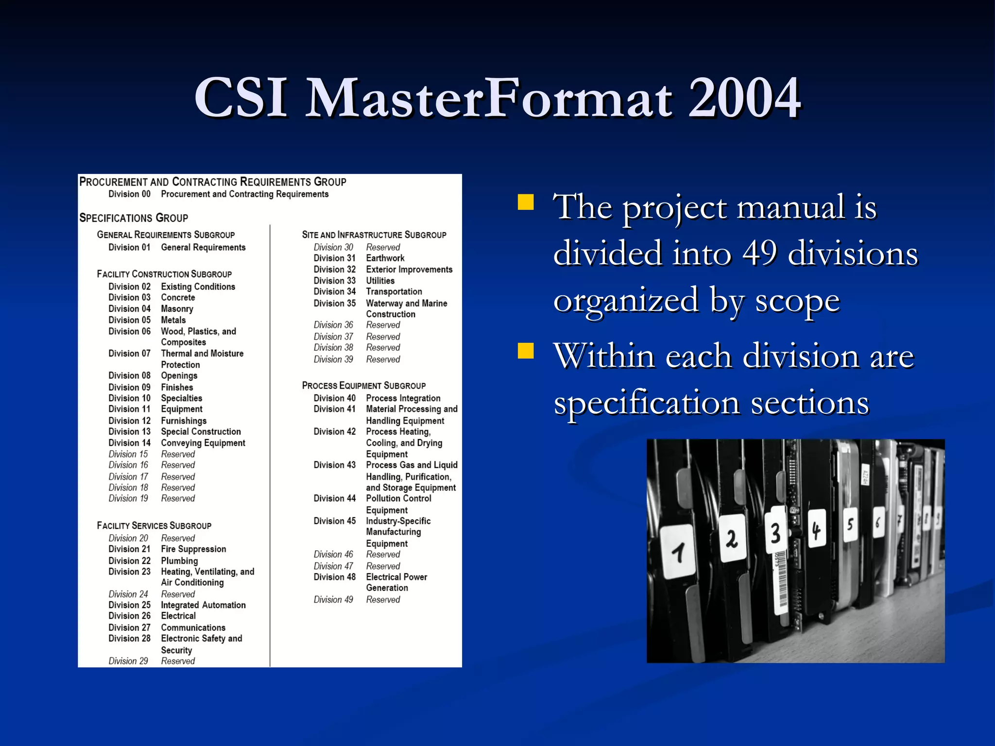 Specifications 101 | PPT