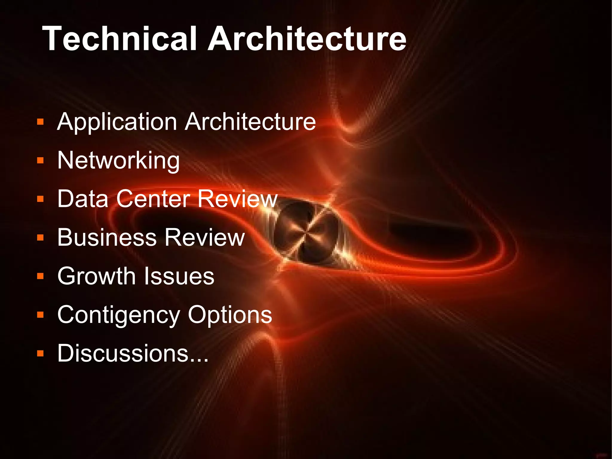 Ssi Tech Arch Overview 03072009 | PPT