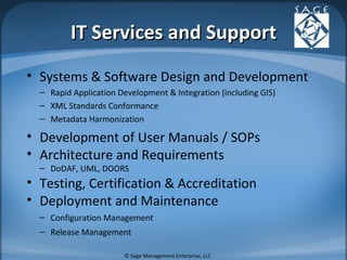 Sage Generic Presentation Dec 08 | PPT