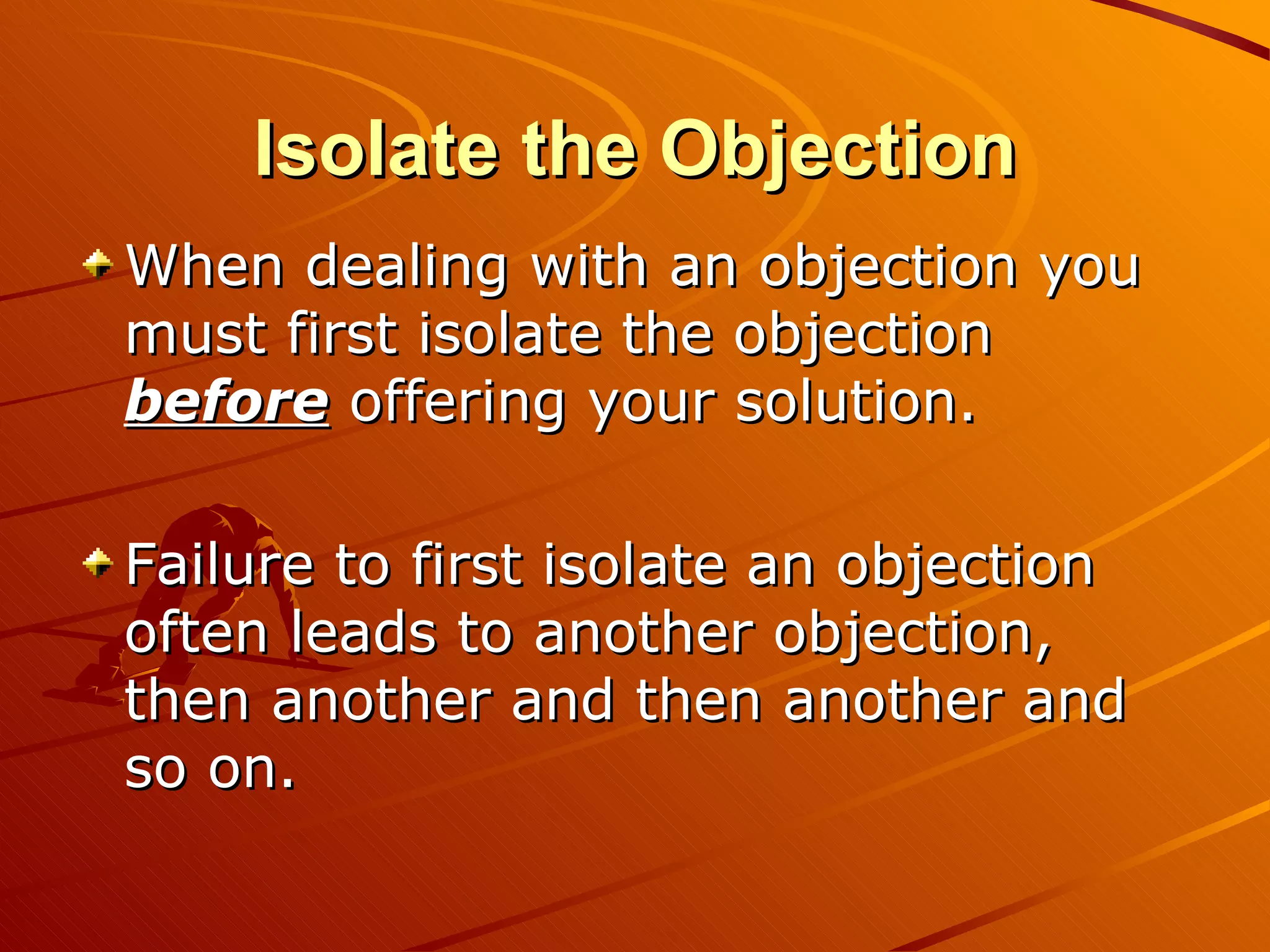 Sales Enhancement Objection Handling | PPT