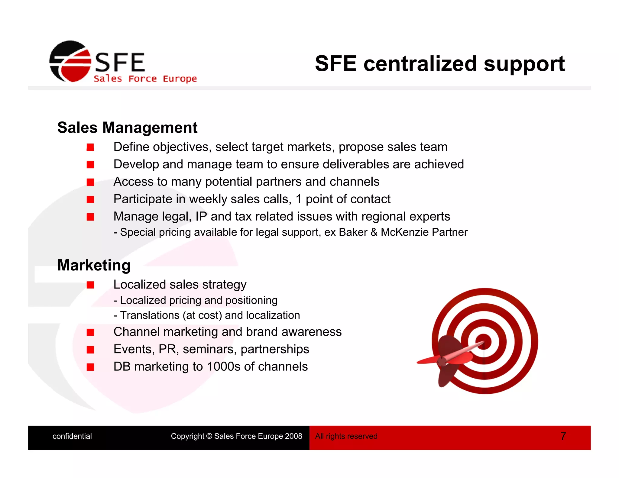 Sales Force Europe Presentation | PDF