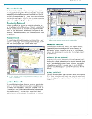 SalesLogix Visual Analyzer Data Sheet | PDF