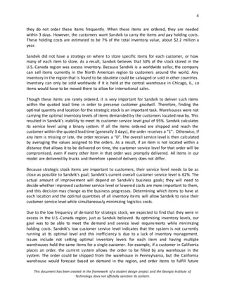 Sandvik Mining And Construction Final Report | PDF