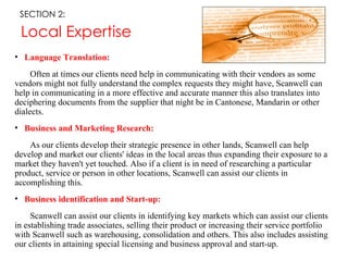 Scanwell Global Business Solutions | PPT