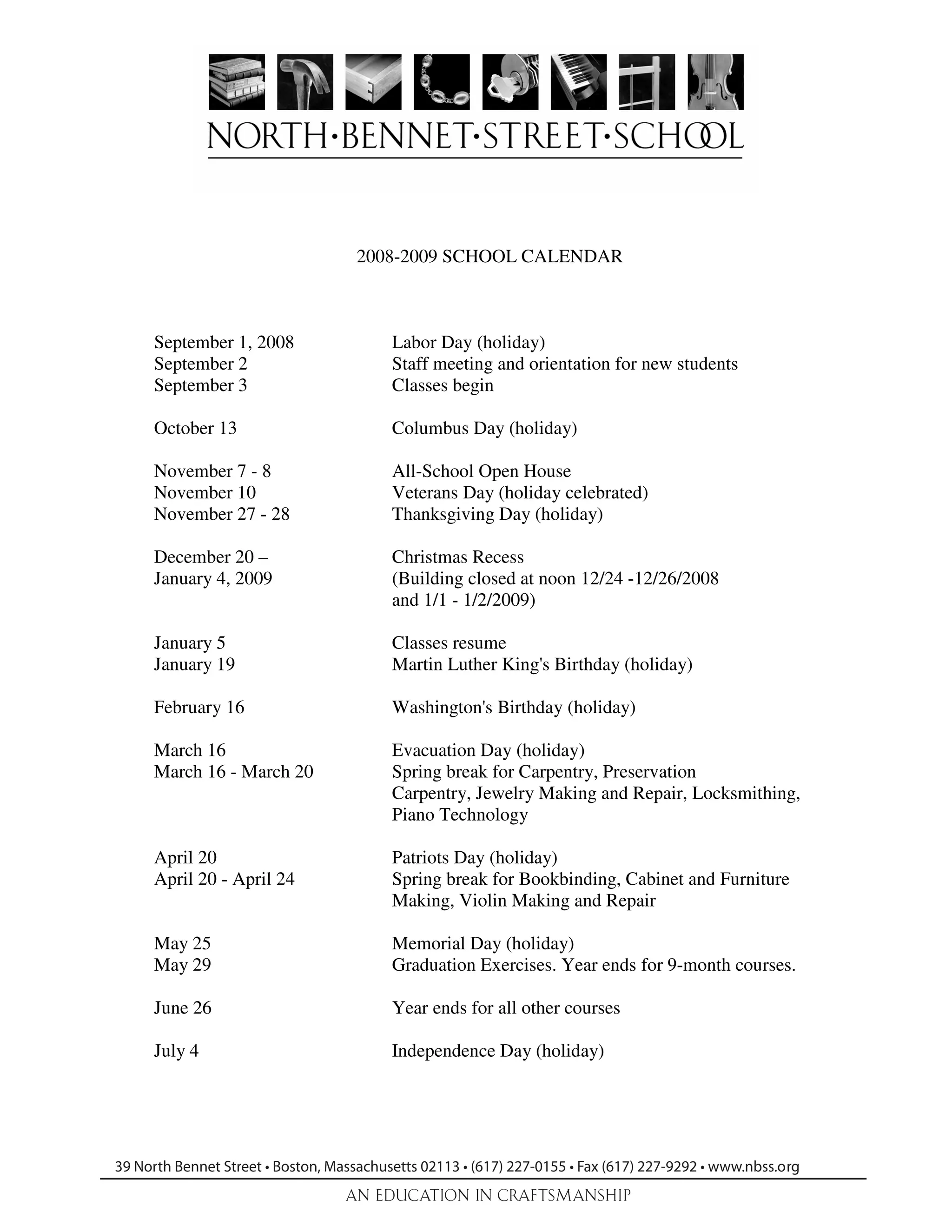 North Bennet Street School | PDF