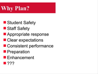 School Emergency Planning | PPT
