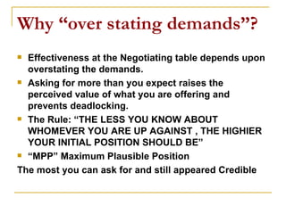 Secrets Of Power Negotiating | PPT
