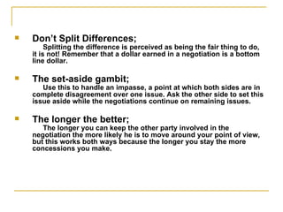 Secrets Of Power Negotiating | PPT