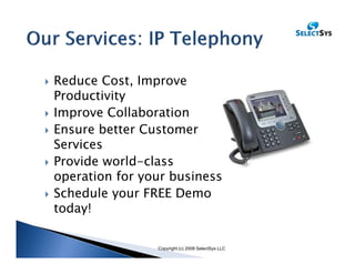 Select Sys Services | PPT