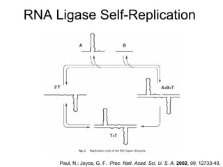 Self-replicating Molecules: An introduction | PPT