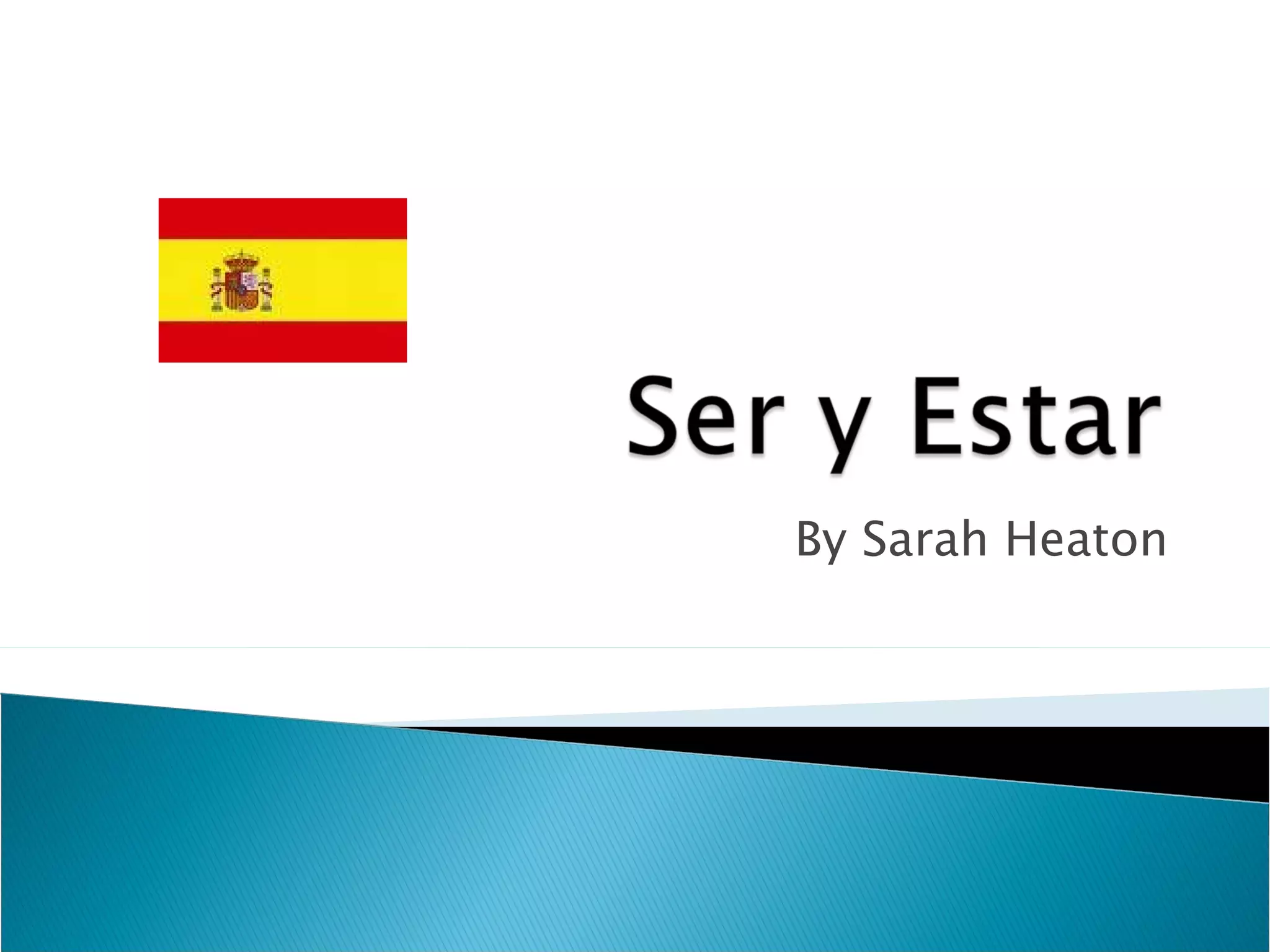 Ser Y Estar | PPT