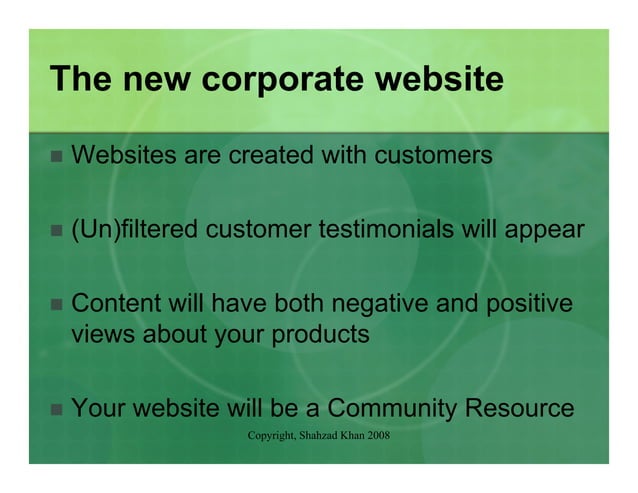 Shahzad Khan Social Media | PPT