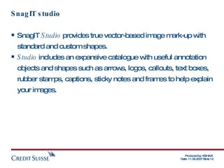 Snag It Overview | PPT