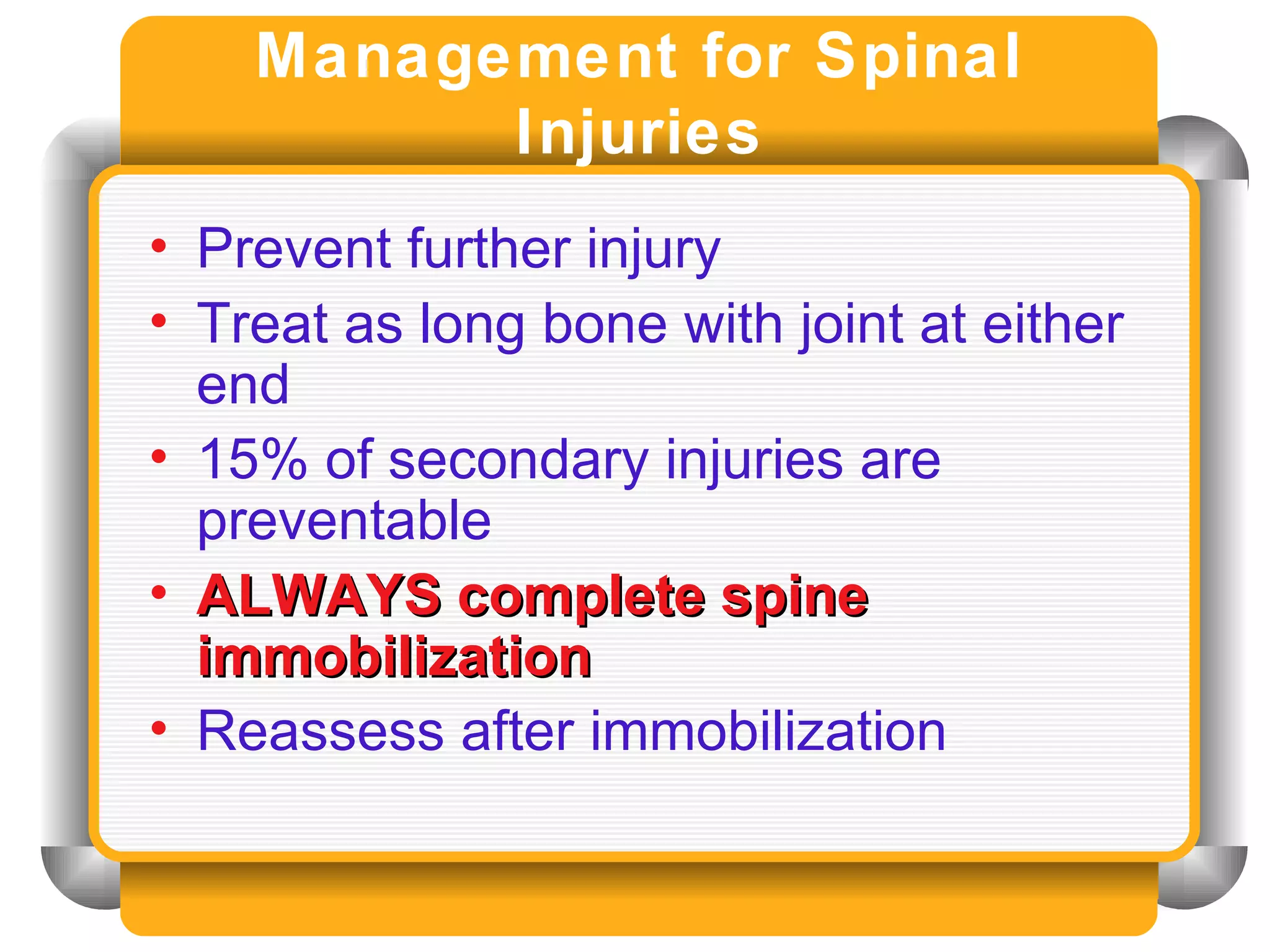 Spinal Trauma | PPT