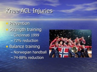 Sports Medicine: Prevention of Injuries | PPT