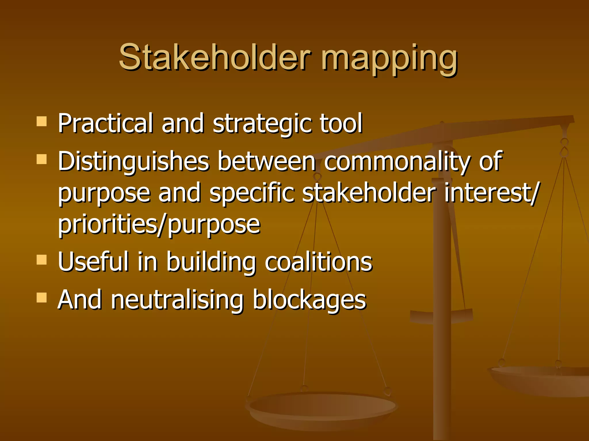 Stakeholder Mapping | PPT