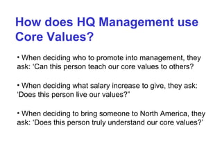 Core Values | PPT