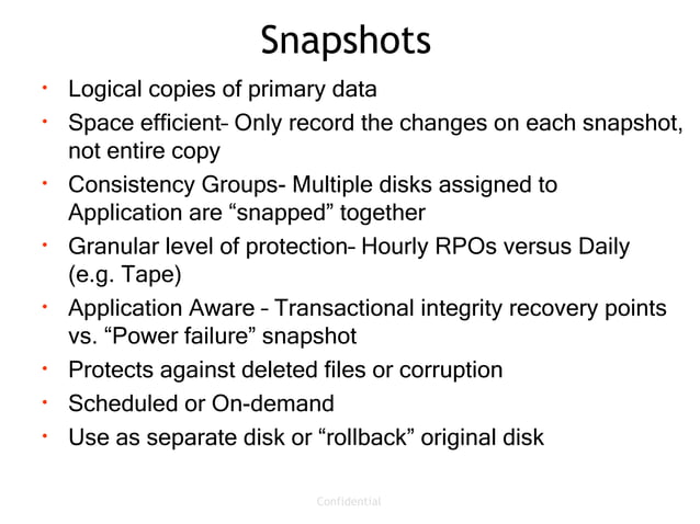Storage Technology Overview | PPT