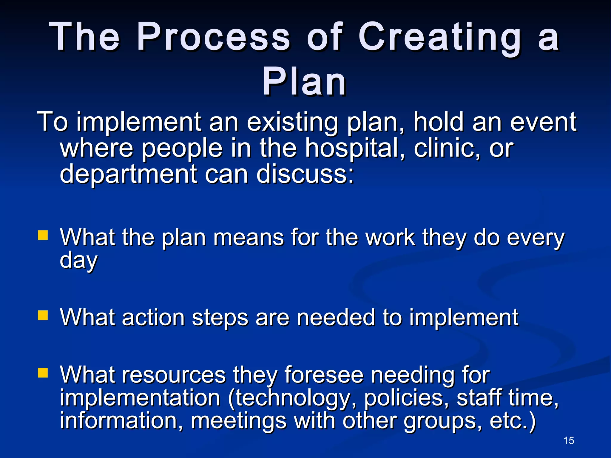 Strategic Planning In Healthcare. | PPT