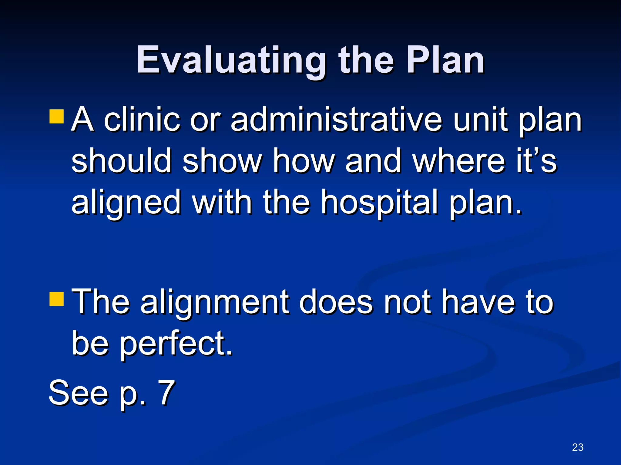 Strategic Planning In Healthcare. | PPT